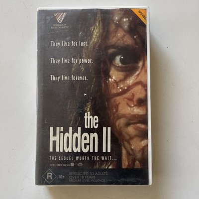 The Hidden II (VHS, 1994) Roadshow Big Box Horror Sci-fi | eBay Australia