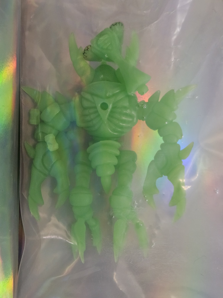 Glyos Nemesis green glow onell godbeast rxh realxhead toyfinity | eBay