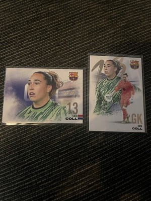 Cata Coll 2024-25 Futera Card Lot (2) | FC Barcelona Women | GK ...