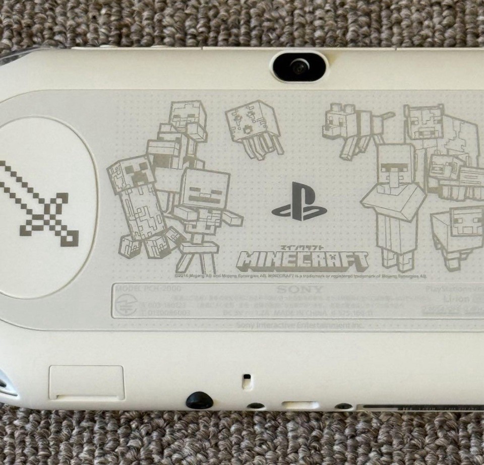 Minecraft Special Edition PCH-2000 Limited Console PS Vita - CHECK ...