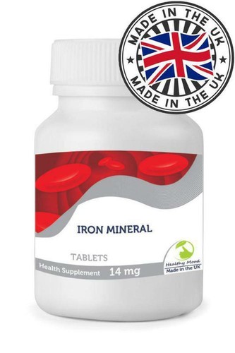 Iron Mineral 14mg 90 Tablets Health Supplements Hemoglobin | eBay
