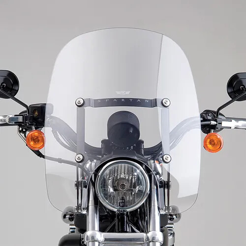 NC Quick Release Windshield Clear 17in for Harley Low Rider Sport 86-92 ...
