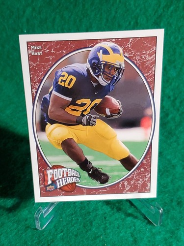 2008 Upper Deck Heroes Football #182 Mike Hart Rookie Indianapolis ...