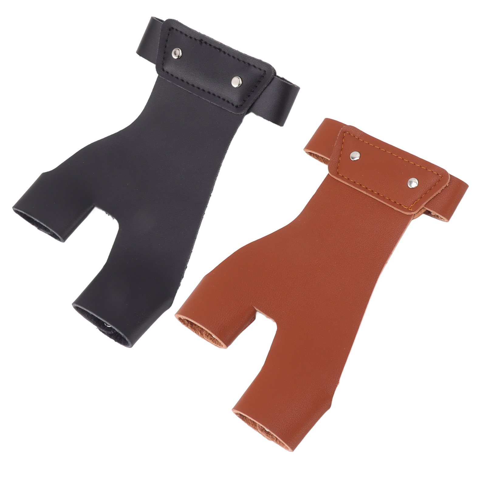 Archery Hand Guard Protector Artificial Leather Comfortable Adjustable ...