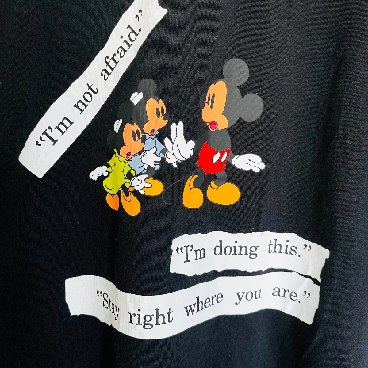 Mickey Mouse Afraid