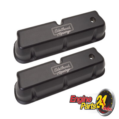 FORD 289 302 351 WINDSOR VALVE ROCKER COVERS TALL BLACK VICTOR ...