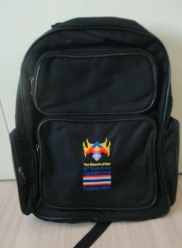 Black Backpack 20th World Scout Jamboree THAILAND 2003 Thailand Rare ...