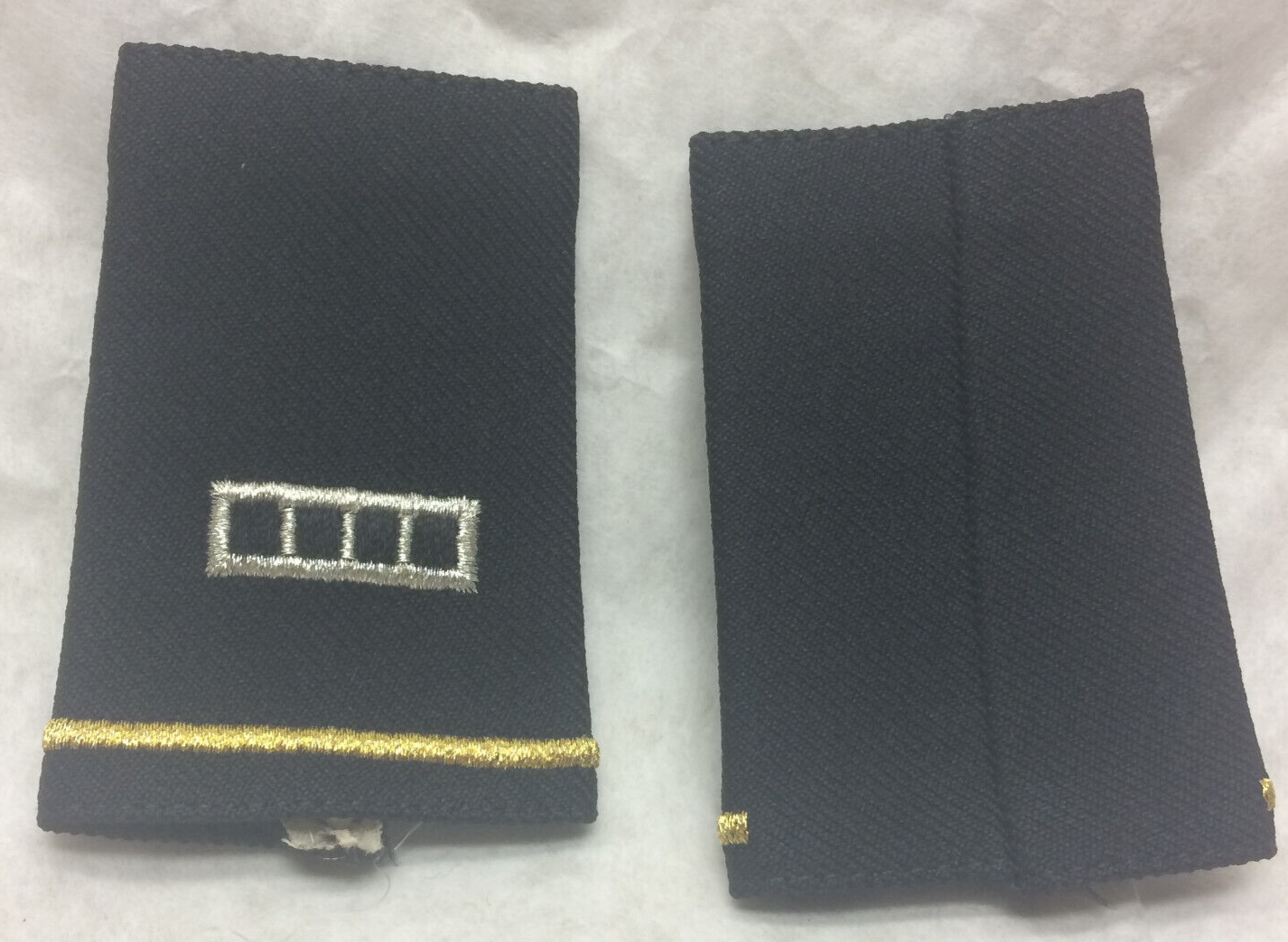US Military Uniform Army Epaulet Shoulder Insignia lot (2) Warrant ...