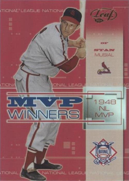 2004 Leaf - Mvp Winners Stan Musial #MW-1 Gold /500 for sale online | eBay