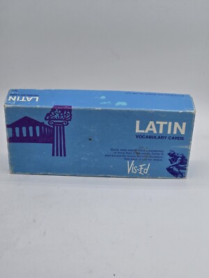 Latin Vocabulary Cards by Visual Education Staff (1983) | eBay