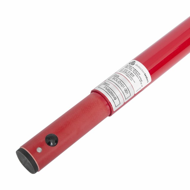 2x Solo 101 - 1.13m Extension Access Poles for Fire Alarm Detector ...
