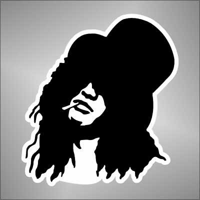 adesivo guns 'n roses slash pop hard rock heavy metal punk rap hip hop ...
