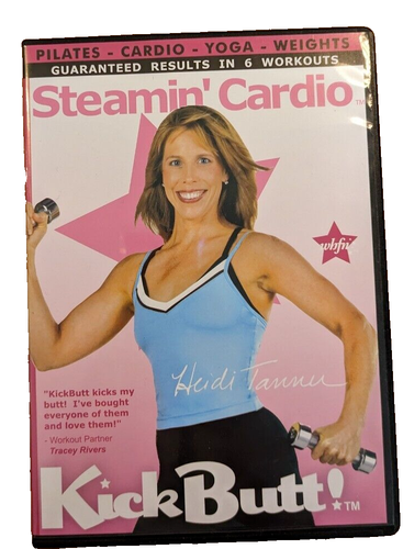 Steamin Cardio Kick Butt! DVD Volume 6 with Heidi Tanner WHFN | eBay
