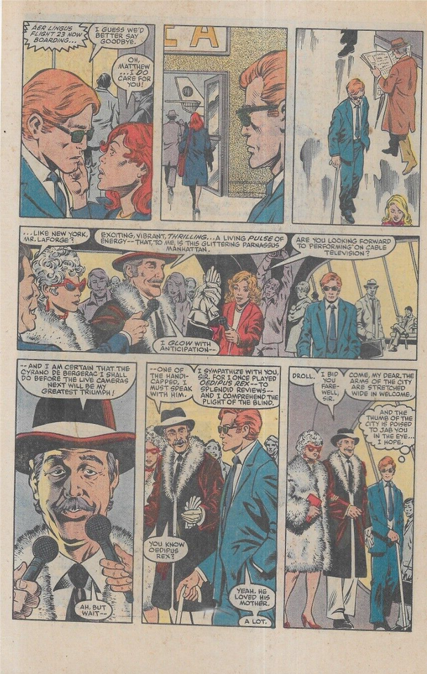 Daredevil Comic 218 Copper Age First Print 1985 Denny O'Neil Buscema ...