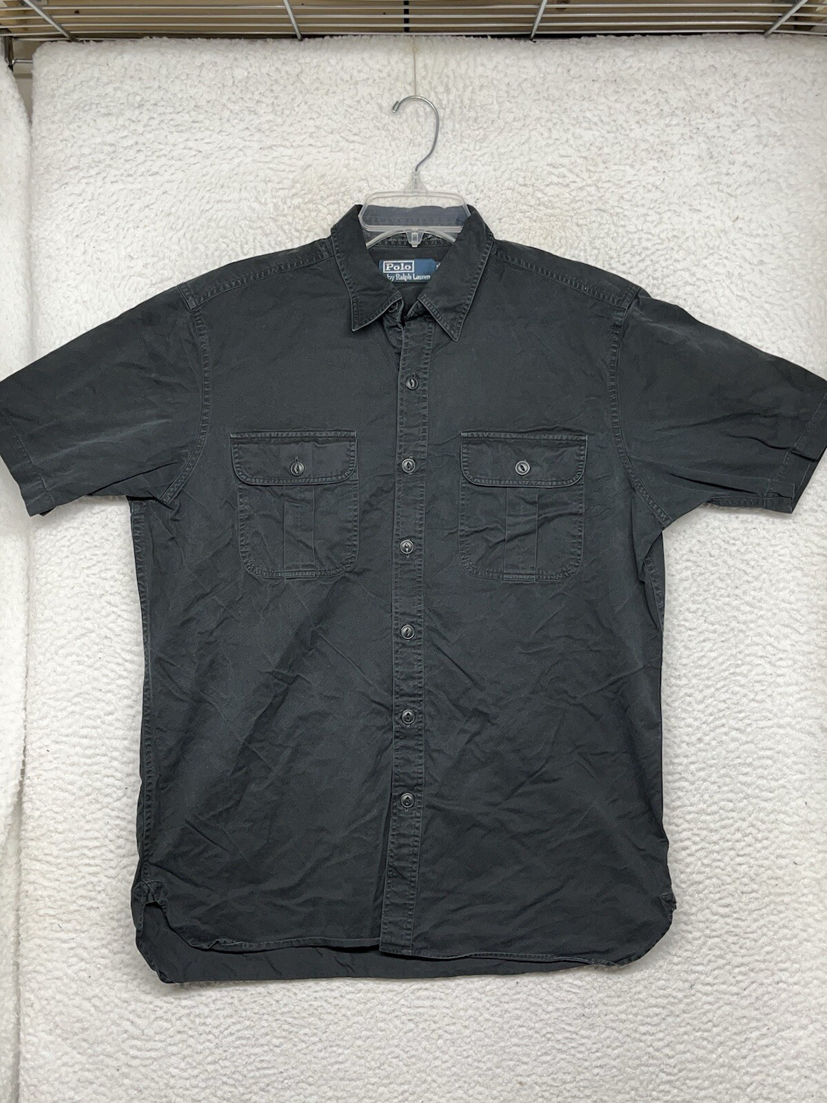 Polo Ralph Lauren Sporting Club Button Shirt Mens Med… - Gem