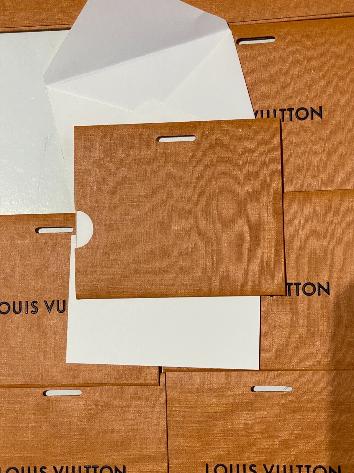 10 Piece Lot LOUIS VUITTON Envelope Note Card Gift Tag | eBay