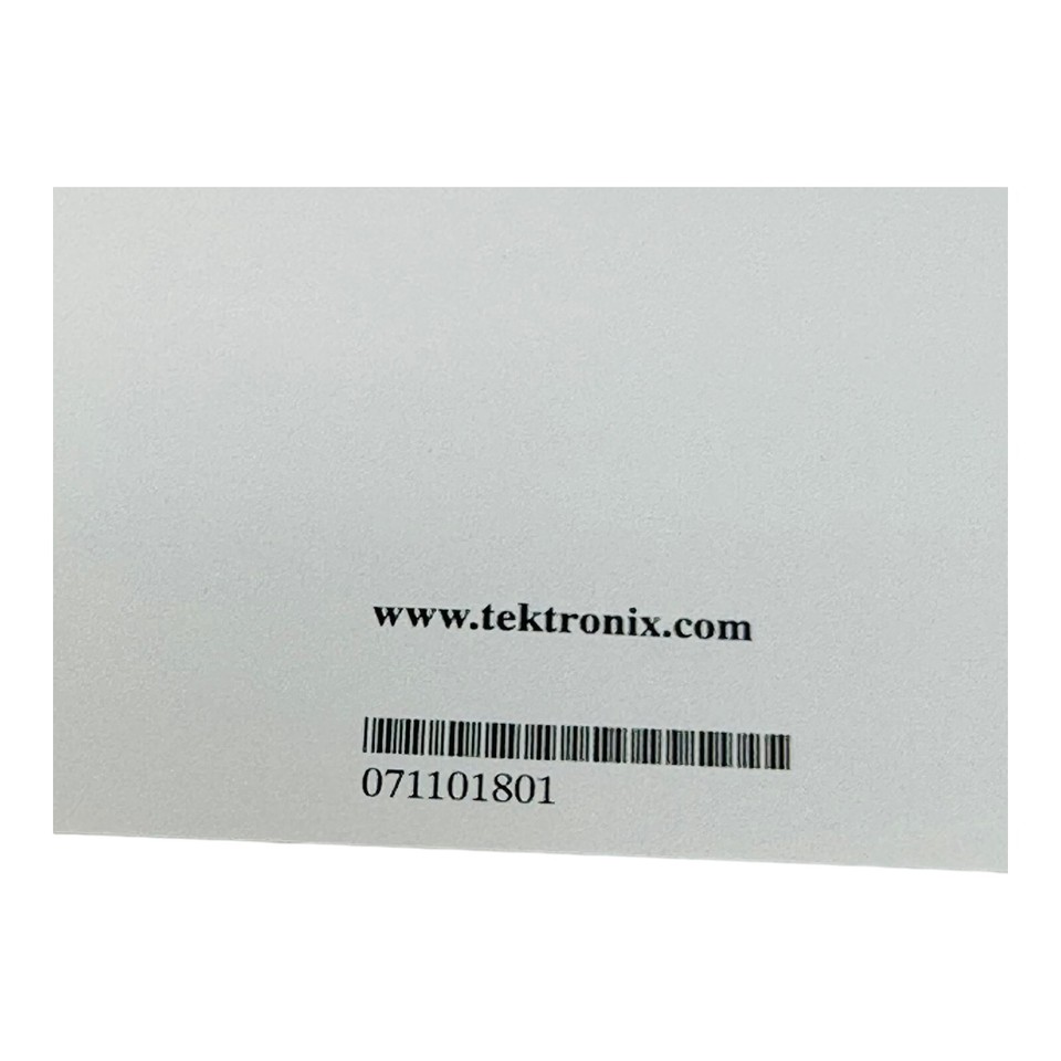 TEKTRONIX P5050 10X PASSIVE PROBE INSTRUCTIONS | eBay