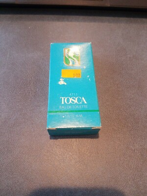 NEW FULL TOSCA 4711 Eau De Toilette .5 oz.15 ML Vintage NEW IN BOX | eBay