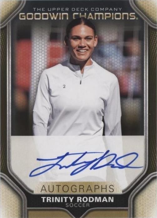 2024 Upper Deck Goodwin Champions - Autographs Trinity Rodman #A-TR (AU ...