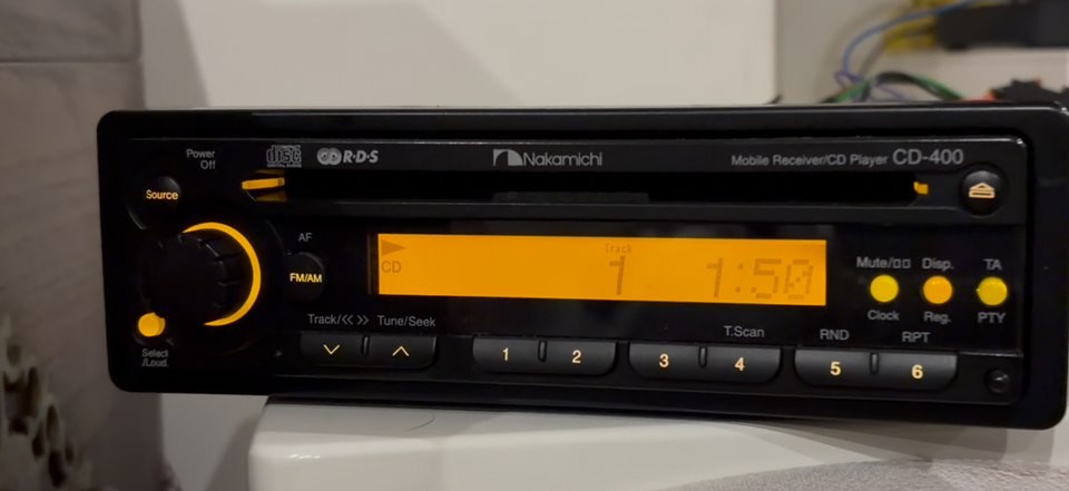 Nakamichi CD-400 CD Player In Dash Receiver 768687225559| eBay