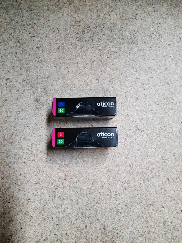 NEW! Set of Oticon miniFit C1 Speaker Unit Receivers Size 2- 60dB ...