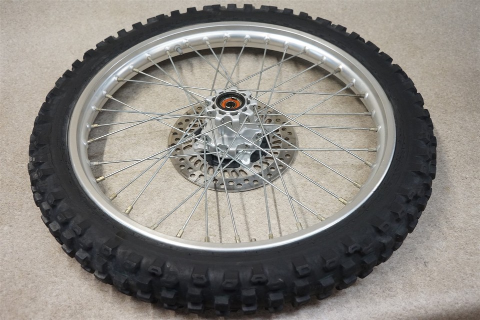 2002 02 Honda XR250 XR 250 XR250R OEM Front Wheel Rim Tire Rotor Hub | eBay