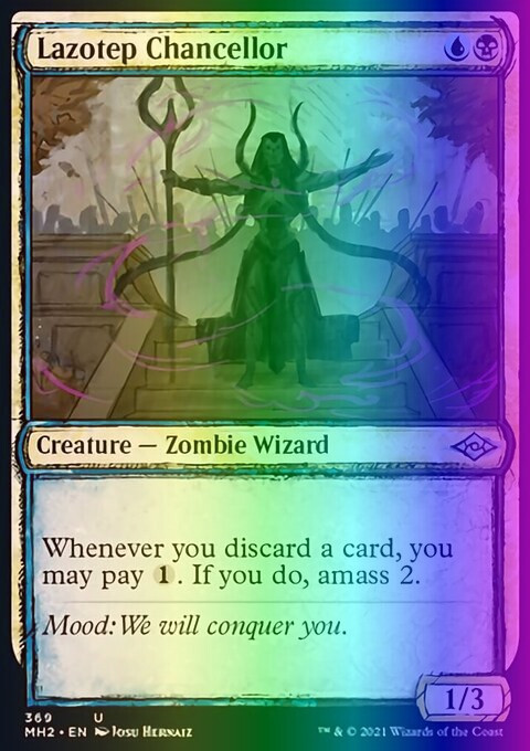 MTG Magic the Gathering Lazotep Chancellor (369/687) Modern Horizons 2 ...