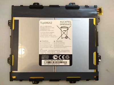 TLP046A2 Genuine Battery for Alcatel One Touch POP 10 CAC4600007C2 OT ...