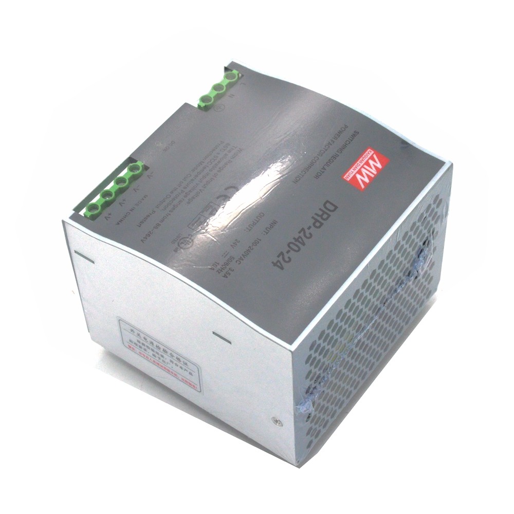 1pc 240W Din Rail Mounted 24VDC 10A Output Industrical Power Supply DR ...