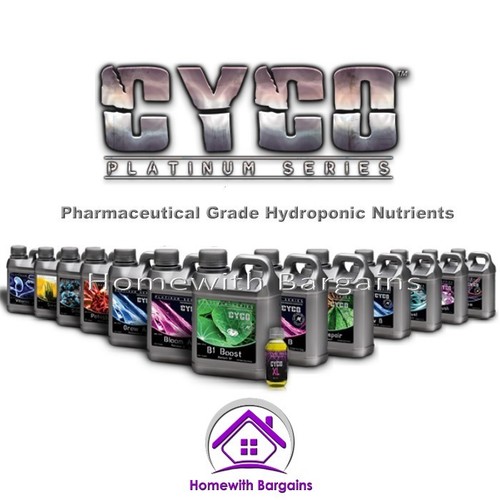 CYCO Platinum Series Hydroponics Nutrients 1L & 5L Grow A+B Bloom ...