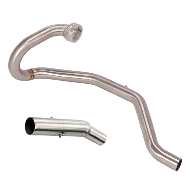 Motorcycle Link Pipe For Yamaha XG250 Tricker Exhaust Pipe Mid Front ...