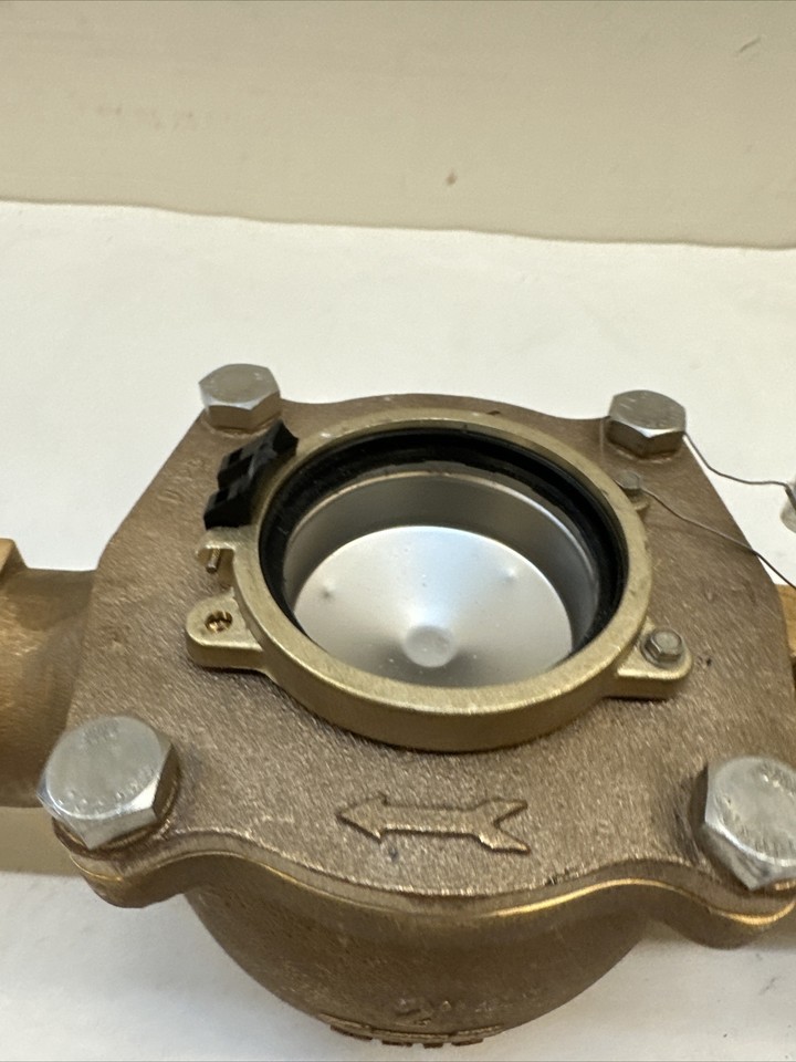 Master Meter M23-A00-A03-0101A-1 Bronze 2" Flanged Water Meter See ...