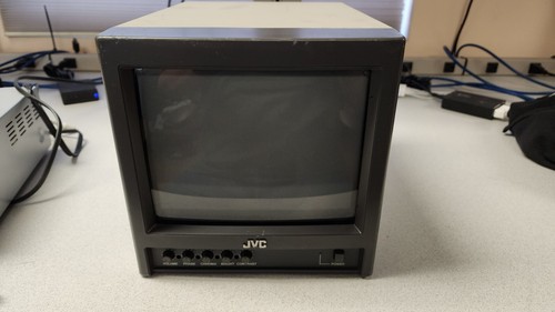 JVC TM-A9U 9" Color Composite CRT Security Monitor w/ Power Cord | eBay