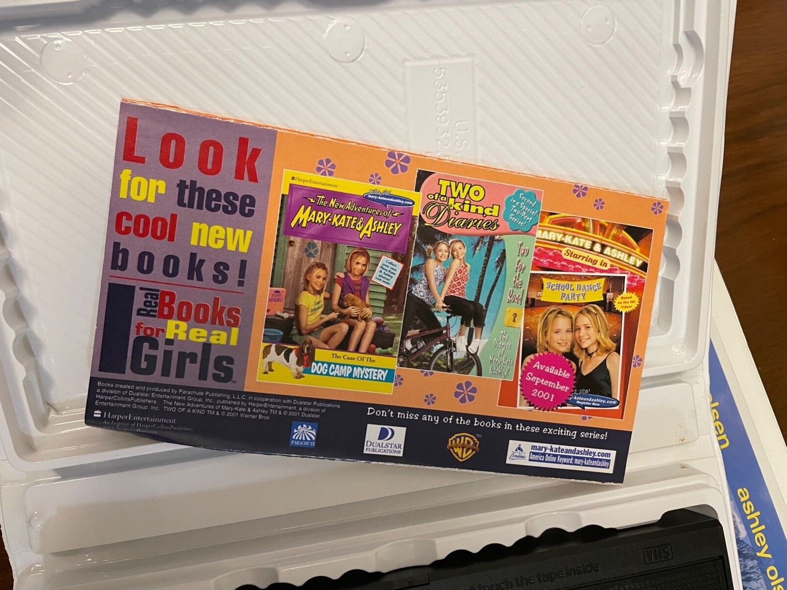 Mary Kate and Ashley Olsen Holiday in the Sun & Getting There VHS Tape ...