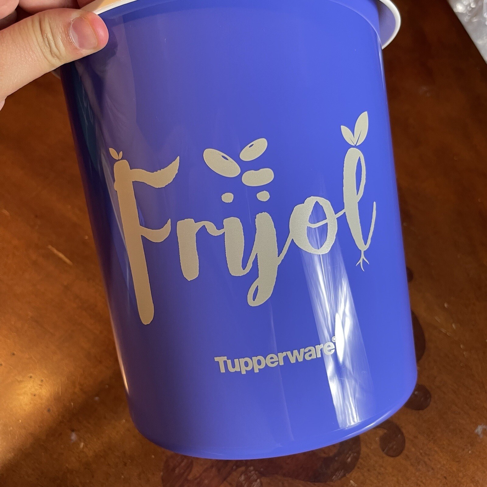 Tupperware One Touch Canister (D) 4.3 Liter Frijol Kitchen Food Pantry ...