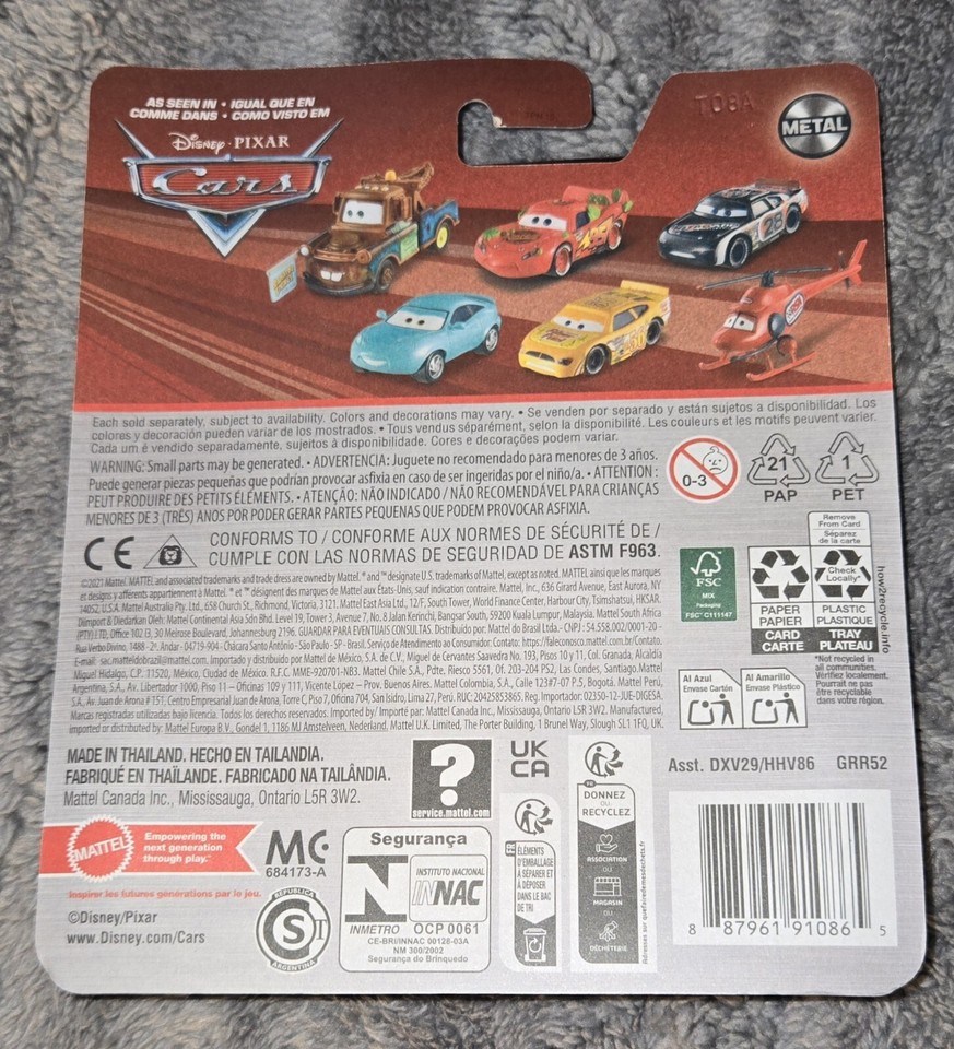 DISNEY/PIXAR CARS RUBY EASY OAKS #51 | eBay