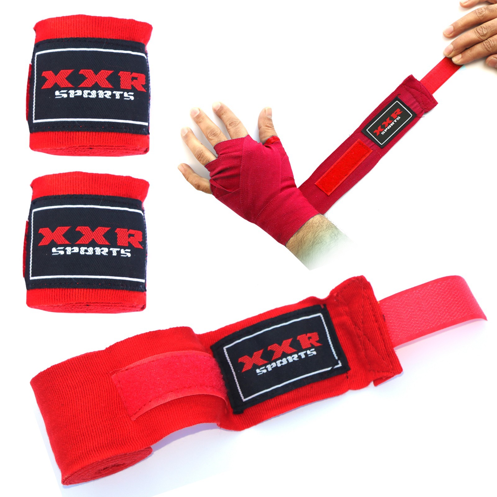 Boxing Hand Wraps Bandages Martial Art Wrist Fist Wraps MMA Under ...