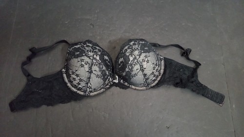 Victoria's Secret Dream Angels Push Up Bra Size 32D Cute Floral Lace ...