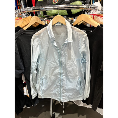 Vintage 1980s LL Bean Light Blue Full Zip Nylon Light Weight ...