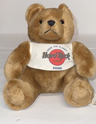 Hard Rock Cafe Teddy Bear Rome 2006 Limited Edition Classic Herrington ...