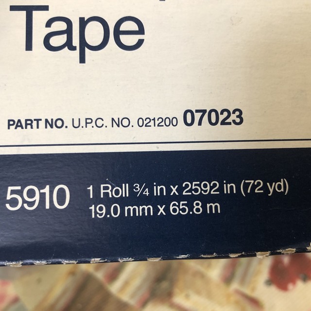3M- Highland- Transparent Tape 5910 Clear - 3/4 in x 2592 in ...