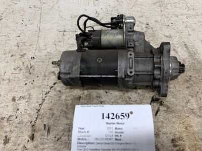 Detroit Diesel DD13 Engine Starter Delco Remy 39MT 8200434 | eBay
