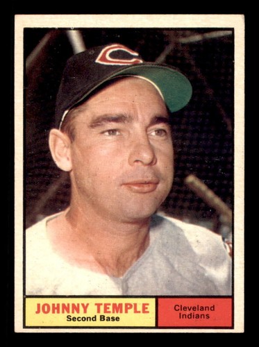 1961 Topps Baseball #155 Johnny Temple EX *e1 | eBay