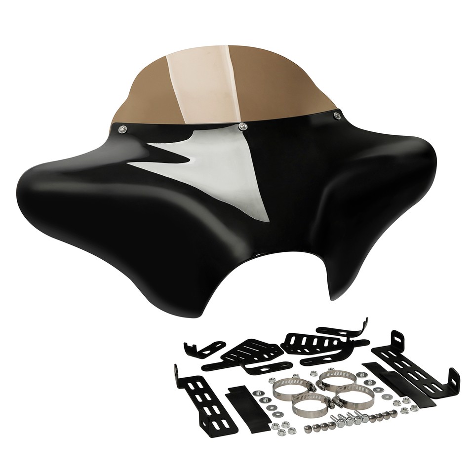 Front Outer Batwing Fairing For Harley Softail Dyna Touring Road King ...