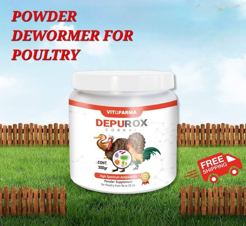 VITOFARMA POWDER DEWORMER FOR POULTRY DEPUROX CORRAL DESPARASITANTE ...