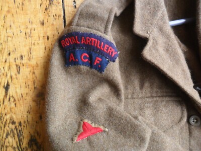 Battledress Blouse Jacket Royal Artillery Army Cadet Force ACF 1949 ...