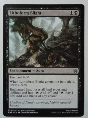 Lithoform Blight *Uncommon* Magic MtG x1 Zendikar Rising | eBay