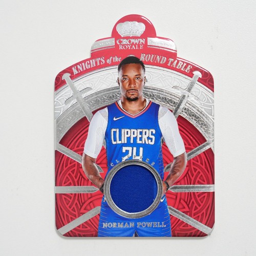 2023-24 Crown Royale Knights of the Round Table Patch Norman Powell # ...