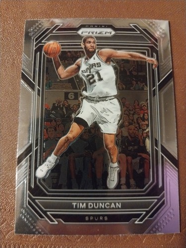 2022-23 TIM DUNCAN PANINI PRIZM NBA CARD #293 SAN ANTONIO SPURS SA WAKE ...