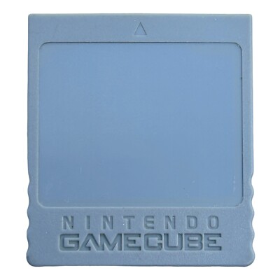 Nintendo Gamecube Gray Memory Card DOL-008 Genuine Official OEM Tested ...